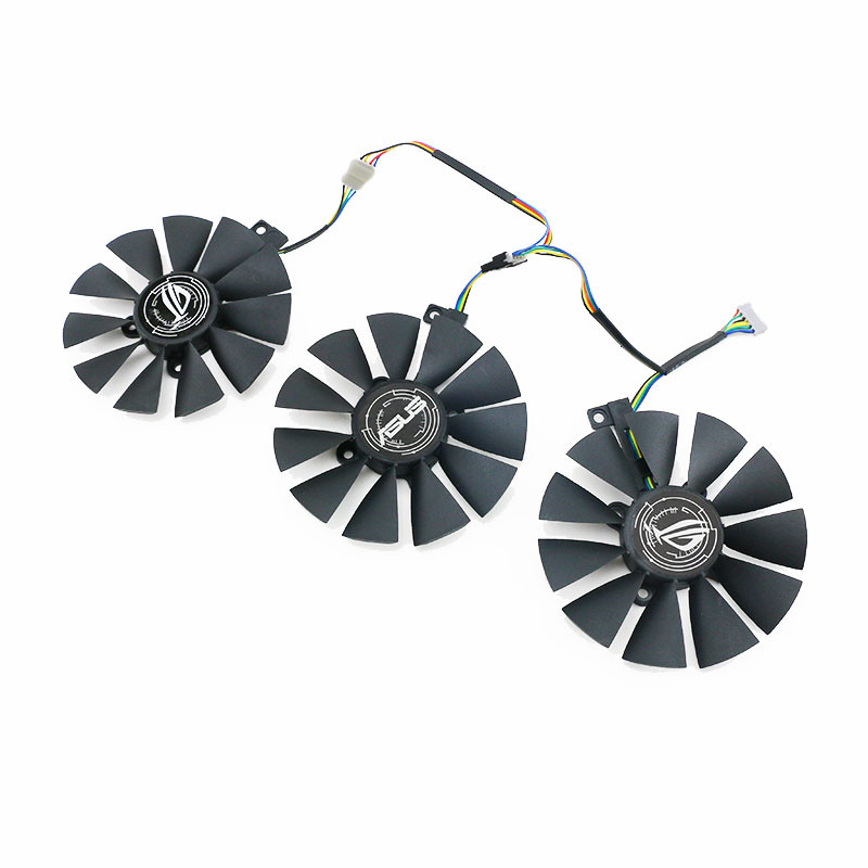 Asus Raptor ROG STRIX GTX1060 1070 1080TI พัดลมระบายความร้อนการ์ดกราฟิก ...