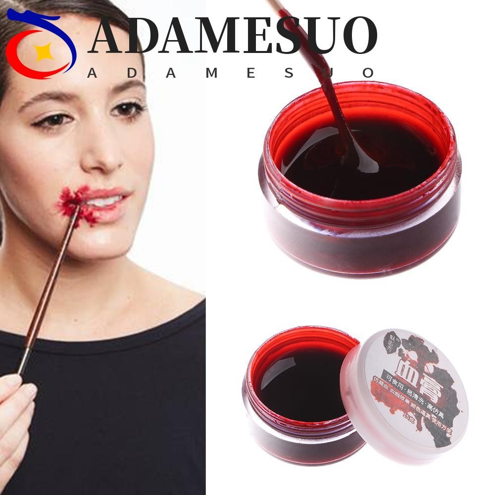ADAMESUO เลือดพลาสม่าตลกแผลคอสเพลย์ปาร์ตี้สี Ultra-realistic Party Supplies ครีมเลือด | Shopee ...