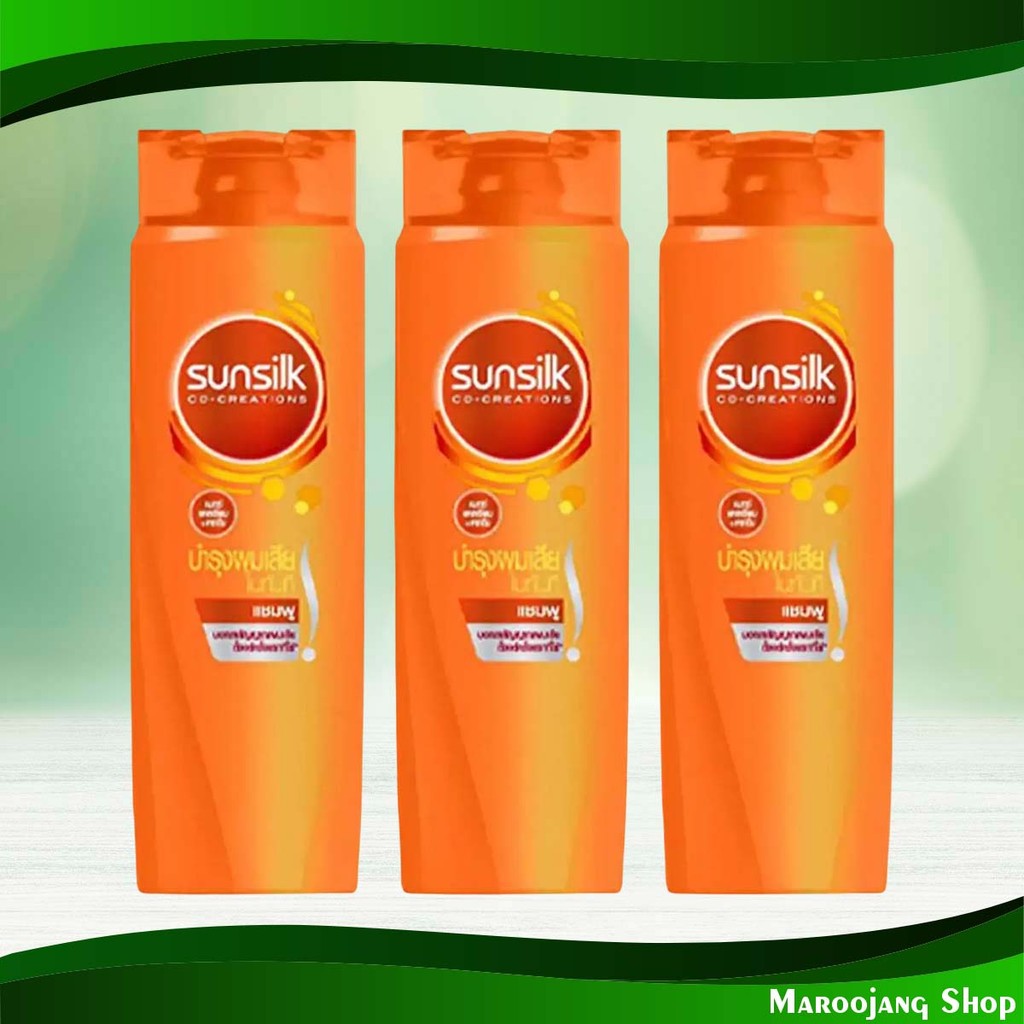 แชมพู สีส้ม ซันซิล 120 มล (6ขวด) Orange Shampoo Sunsilk | Shopee Thailand