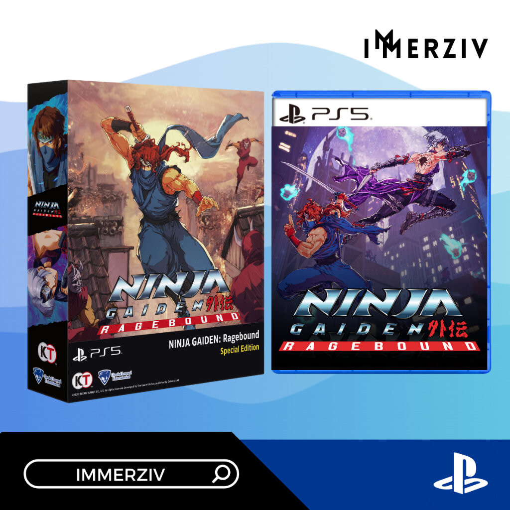 (พร้อมส่ง) PS4 PS5 NINJA GAIDEN RAGEBOUND (R3/ASIA) (GAME) (ENG ...