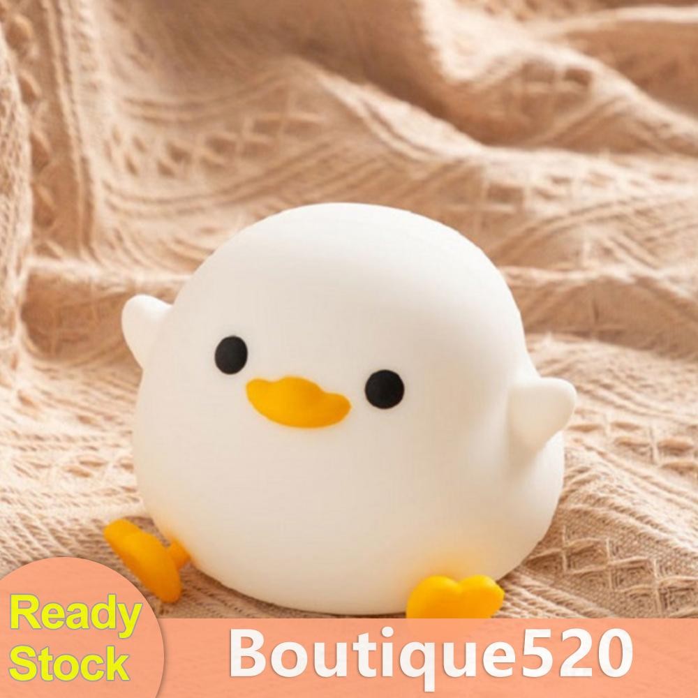 Pat Night Light เป็ดซิลิโคน ควบคุมความสว่าง 7 สีสันสดใส ชาร์จจากUSB ...