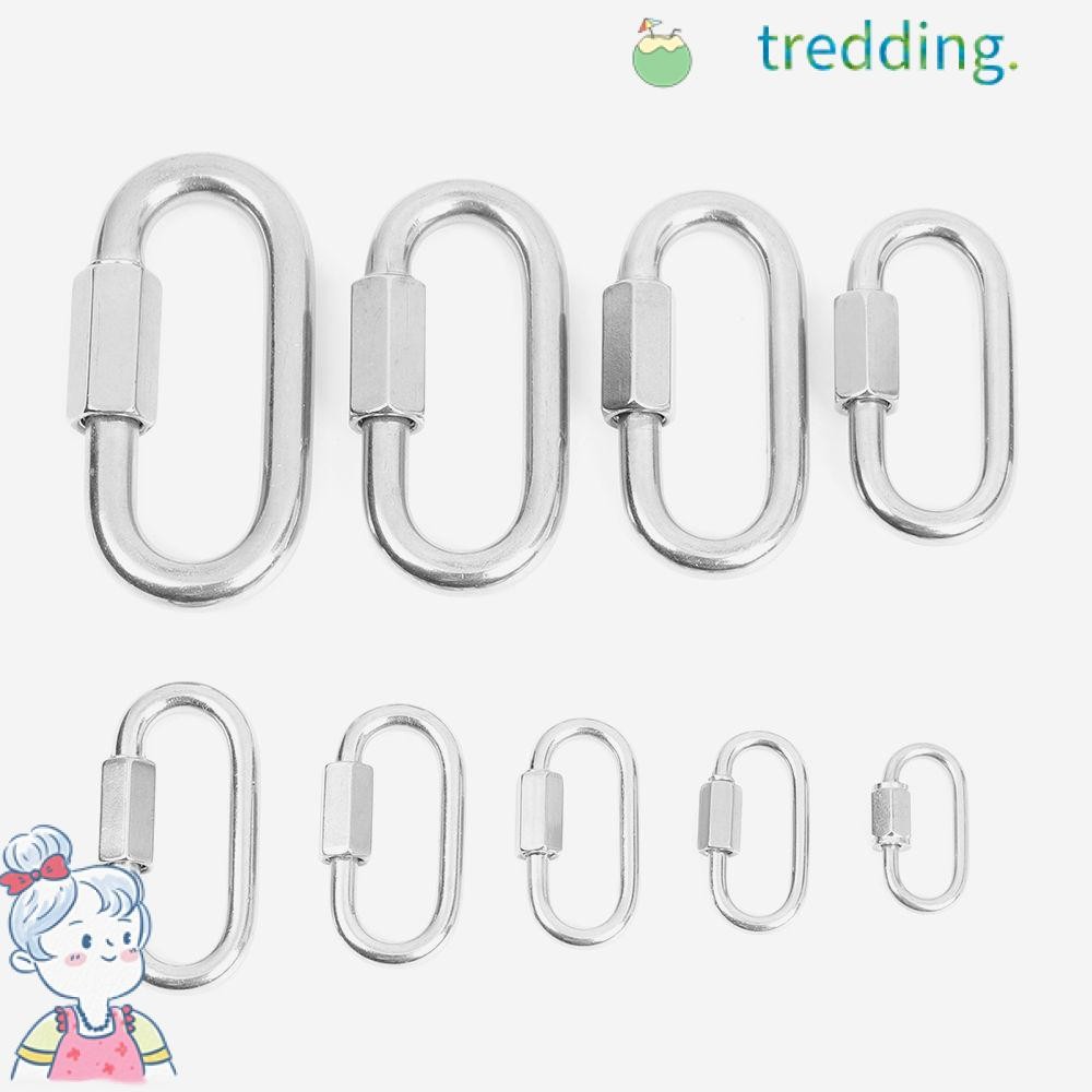 TREDDING491 Safety Snap Hook Screw Lock Quick Links Carabiner | Shopee ...