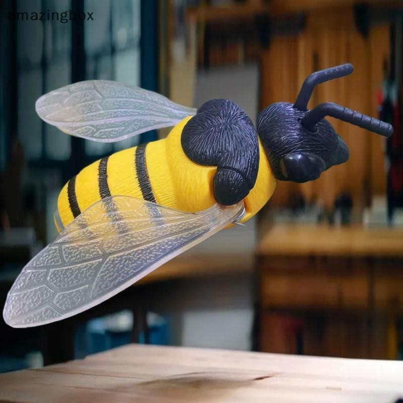 ABTH 1 ชิ้น Creative Prankster Animated แมลงของเล่นรุ่น Wind Up Bee ...