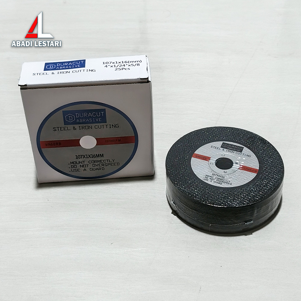 MATA 4 นิ้ว DURACUT IRON CUTTING GRINDING STONE CONTENTTS 25 ชิ้น ...