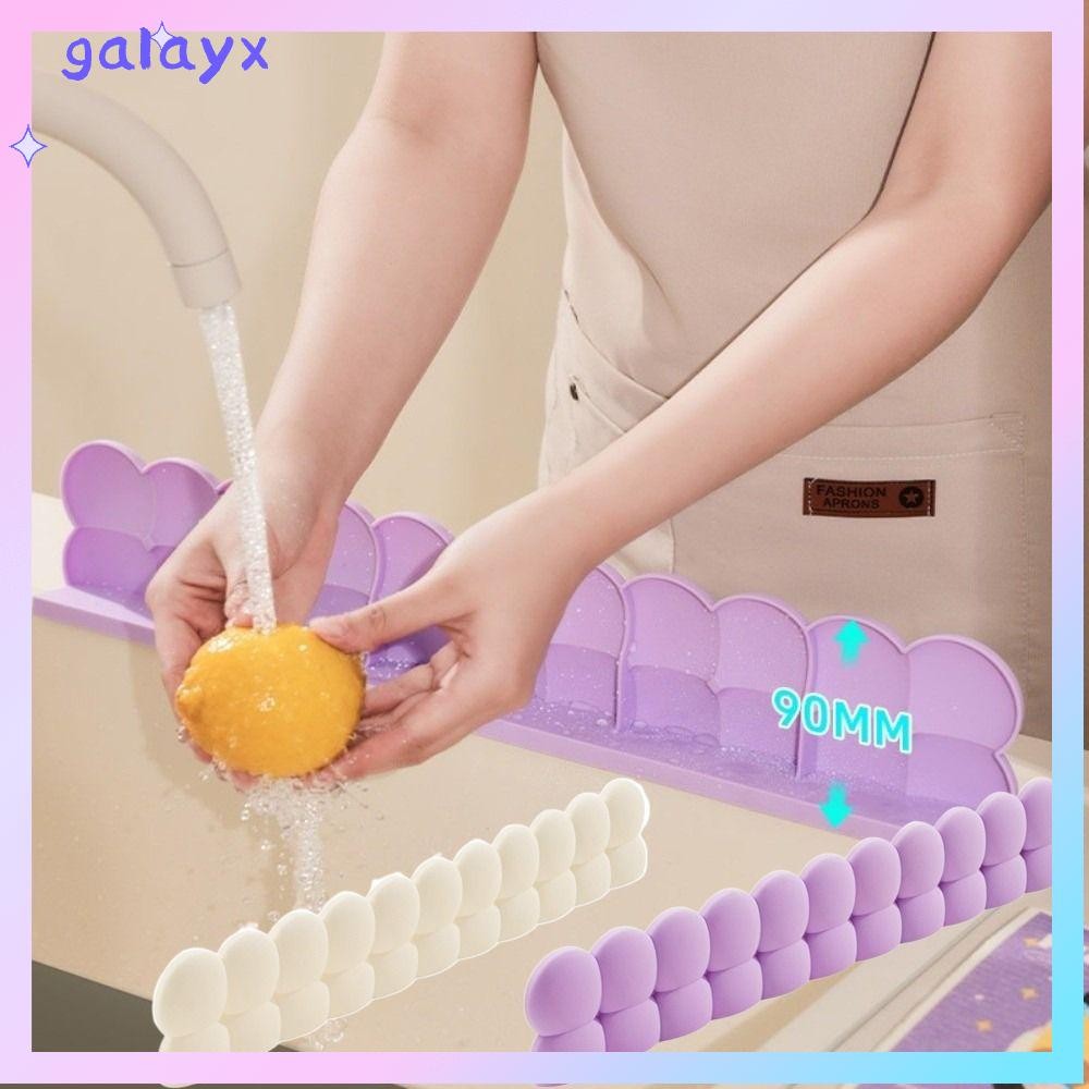 GALAYX อ่างล้างจาน Splash Baffle, ซิลิโคนล้างอ่างล้างจาน Water Guard ...