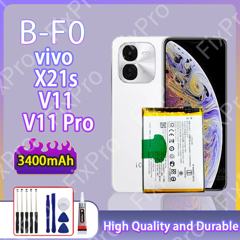 แบตเตอรี่ Battery Vivo V11 V11 Pro X21s B-F0 3400mAh งานบริษัท คุณภาพ ...