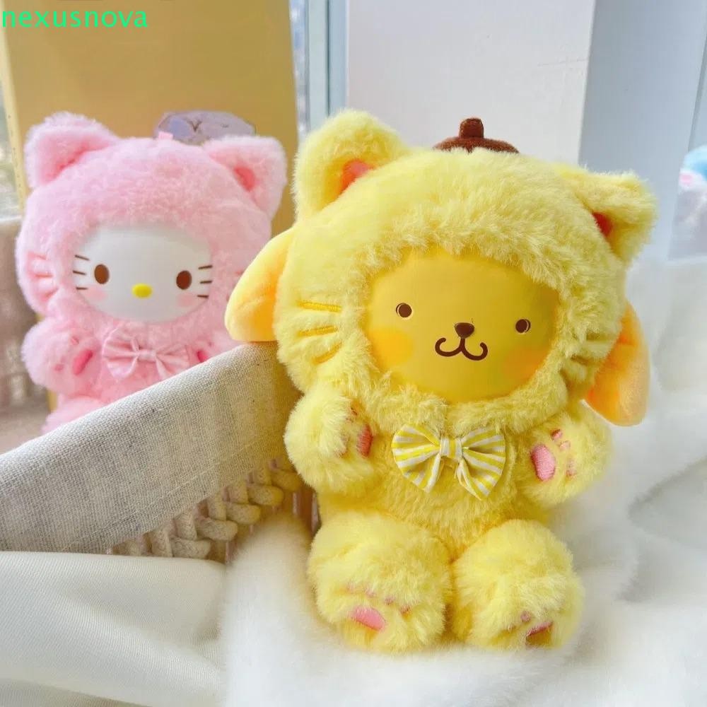 NEXUSNOVA Kitty Anime Figures ตุ๊กตา, Cinnamoroll/My Melody Pochacco/KT ...