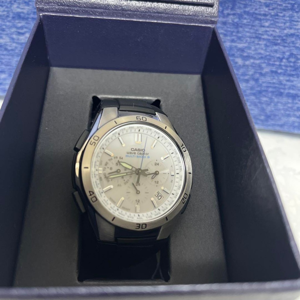 CASIO WAVE CEPTOR Watch Radio Solar WVQ-M410-7AJF White | Shopee Thailand