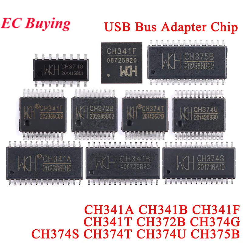 CH341A CH341B CH341F CH341T CH372B CH374S CH374T CH374U CH375B WCH ...
