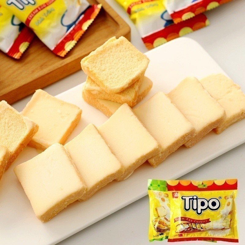 LORA Snack Shop TF6 Vietnam Tipo ขนมปังแห้งอาหารทดแทนอาหารเช้าบิสกิตบิ ...