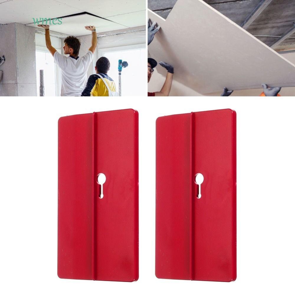 WMES1 2 ชิ้น Plasterboard Fixing Board, เพดานติดตั้งเพดานตําแหน่งแผ่น ...