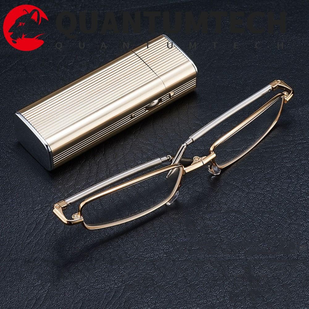 QUANTUMTECH แว่นอ่านหนังสือพับได้น้ำหนักเบา, สเปค +1.0 ถึง +4.0 สำหรับใช้งานพกพา | Shopee Thailand