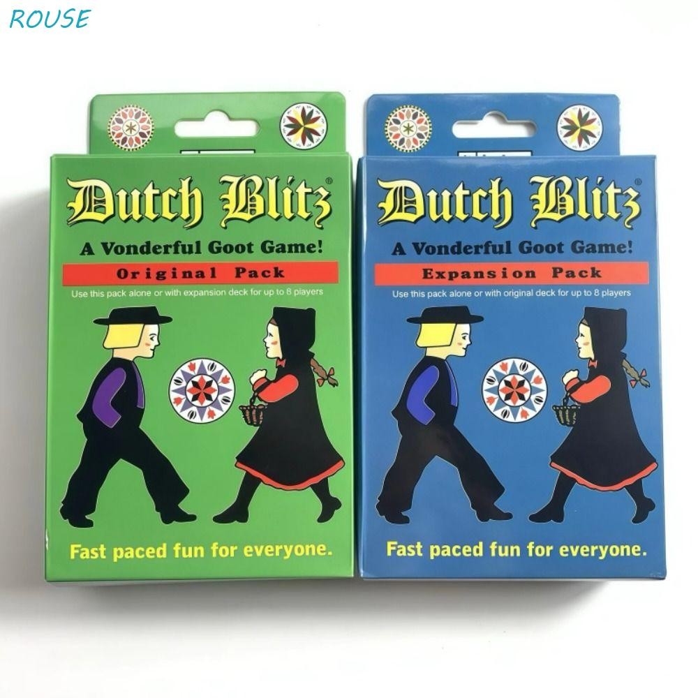ROUSE Dutch Blitz Game, Expansion Pack Parent-child Dutch Blitz ของเล่น ...