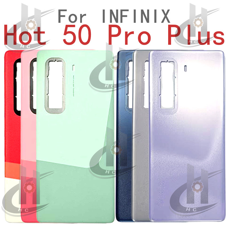 สําหรับ Infinix Hot 50 Pro Plus X6880 แบตเตอรี่ฝาหลังประตูเปลี่ยนอะไหล่ ...