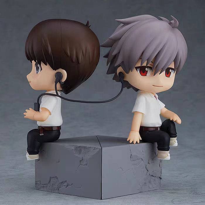 รุ่น Q Nendoroid 1260 Ikari Shinji 1261 Nagisa Kaoru EVA Evangelion ใน ...