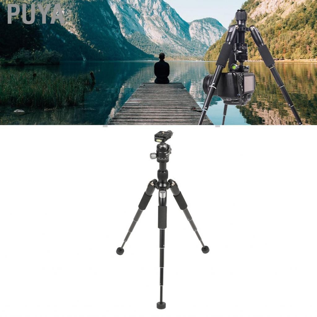 Puya PUYA-TH CAMERA TRIGOD ความสูงปรับน้ำหนักเบาพกพาได้พร้อมคลิป ...
