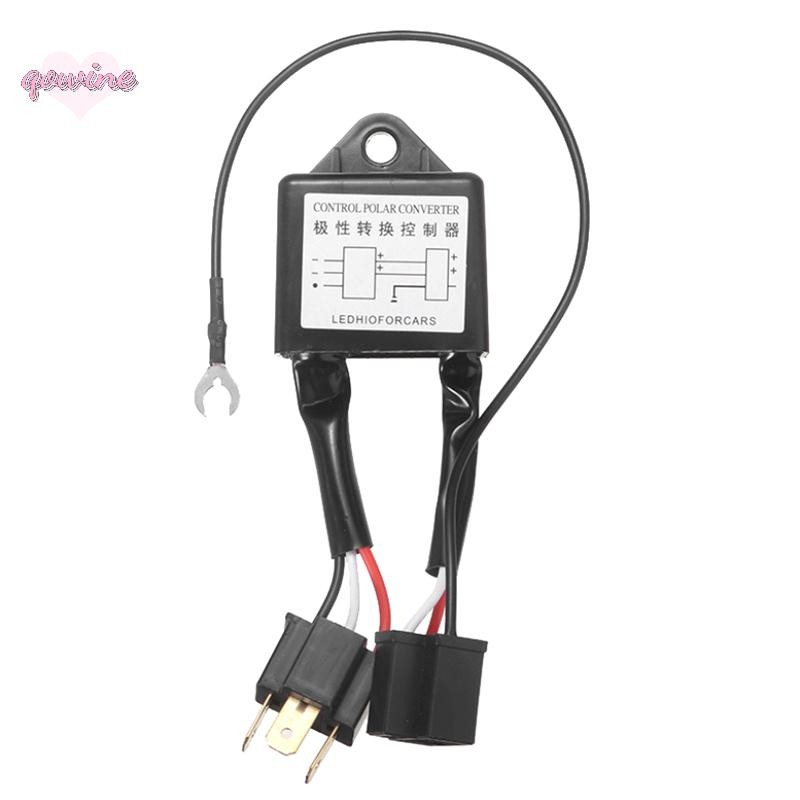[qowine] 1 ชิ้นไฟหน้ารถ LED Reversed Polarity Converter Polar Inverter ...