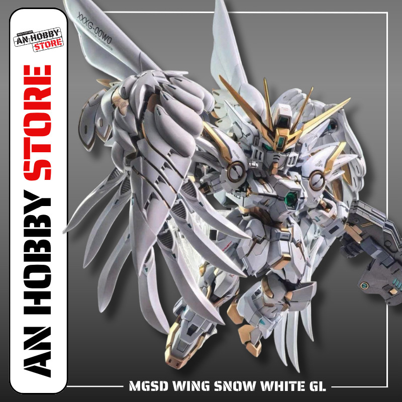 MGSD WING SNOW WHITE EW GL MODEL ASSEMBLY MODEL (แถมฐาน รูปลอกน้ํา) | Shopee Thailand