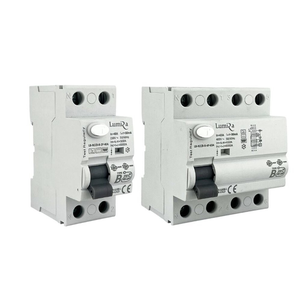 LUMIRA RCCB-TYPE B 40A, 63A | เครื่องตัดวงจรใช้กระแสเหลือ Circuit ...
