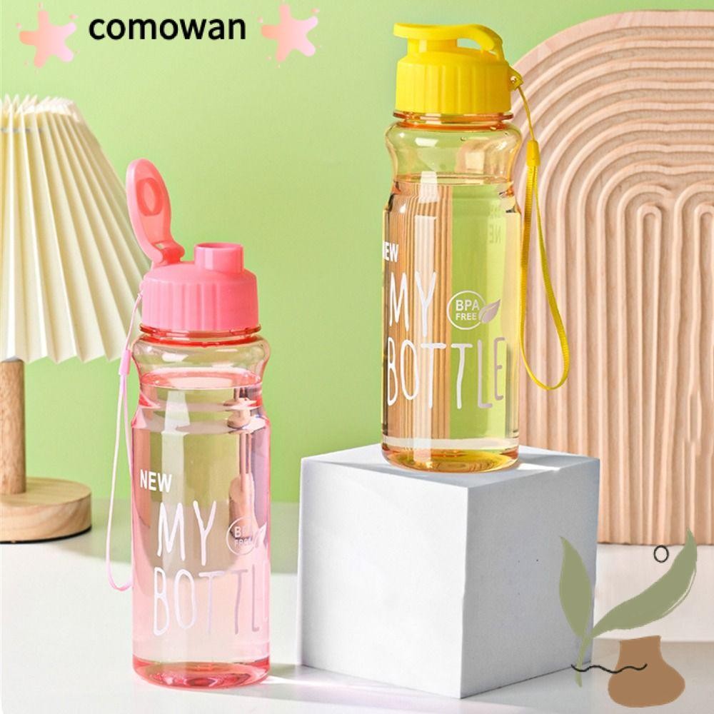 KOWAN 550ML ขวดน้ําหลายสีกลางแจ้งพลาสติกใส | Shopee Thailand