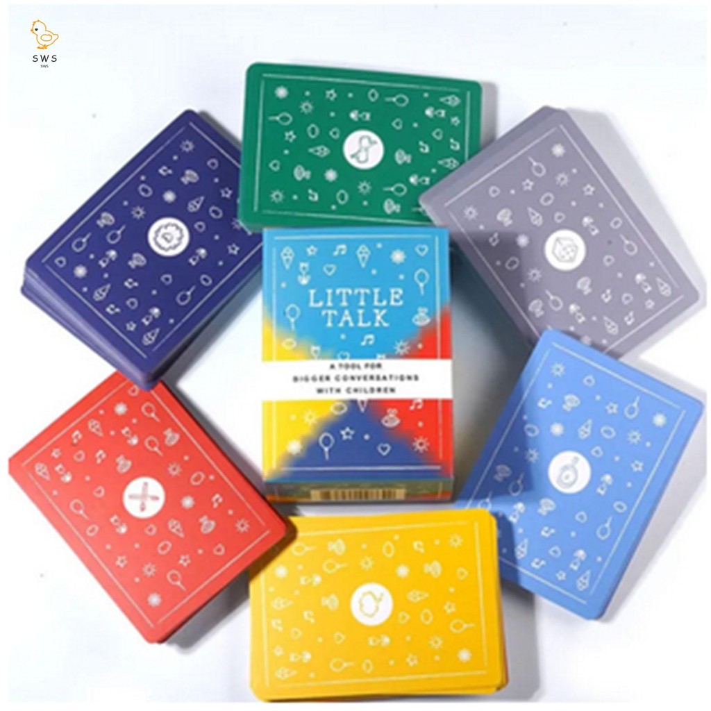 Little Talk Board Game การ์ดเกมคลาสสิกสําหรับครอบครัวปาร์ตี้ความบันเทิง ...