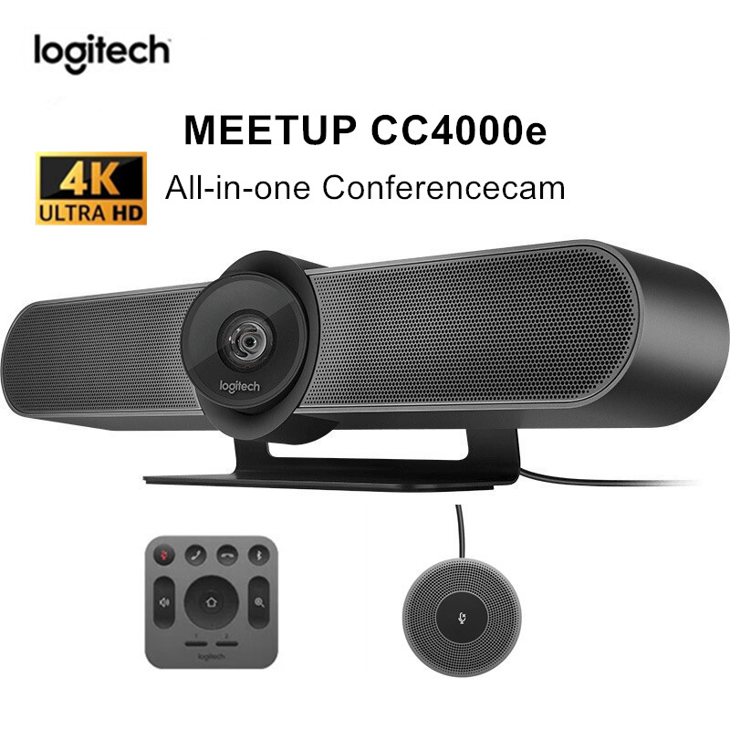 Logi MEETUP CC4000e 4K Ultra HD Video Audio กล้องประชุม All-in-One ...