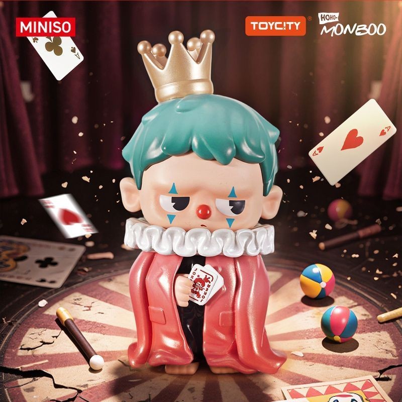 MINISO MINISO MONBOO Theater Story Series การตกแต่งกล่องปริศนาฟิกเกอร์ ...