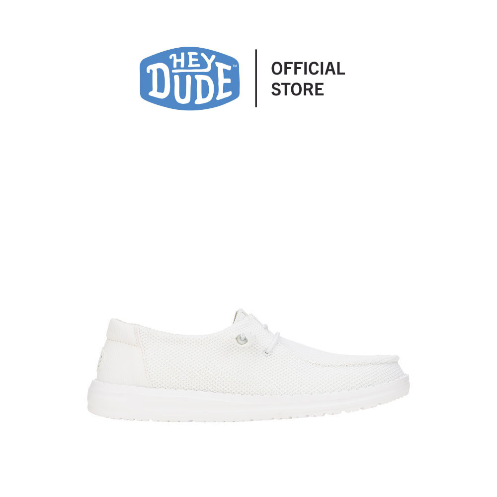 HEYDUDE รองเท้าลำลองผู้หญิง WENDY STRETCH SOX รุ่น 41878-100 - WHITE ...