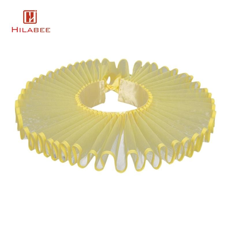 [hilabee] Ruffle Collars ปรับถอดออกได้ Elizabethan Neck สําหรับ Rococo ...