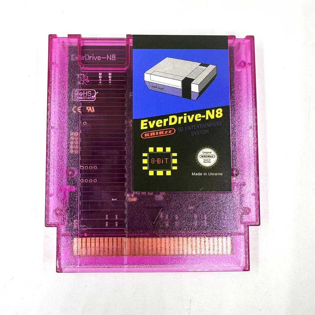 FC/NES EVERDRIVE N8 Burning แบบครบวงจร 8G รองรับการดาวน์โหลด | Shopee ...