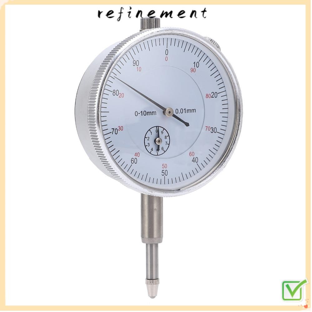 REFINEMENT Mechanical Dial Indicator,การวัดเมตริก Silver Dial Test ...