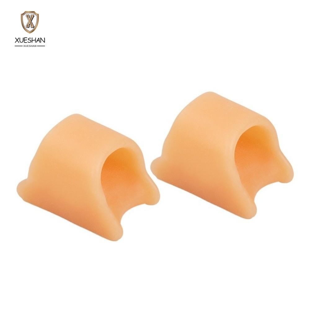 XUESHAN 1 คู่ Toes Separator, Toe Splint Gel วัสดุ Toe Corrector ...