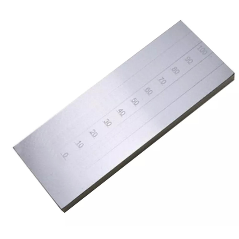 Double Channel Fineness Gauge Grindometer Stainless Steel Grind Gauge ...