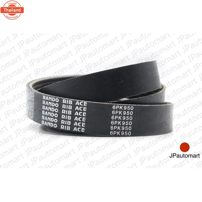6PK 1005 - 6PK 1100 สายพาน หน้าเครื่อง BANDO RIB ACE 6PK 1010 1020 1035 ...