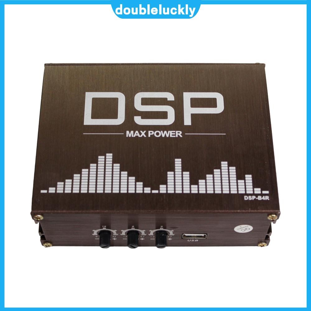 ดล1♣ 4x50W รถ DSP ดิจิตอลจอแสดงผลสนับสนุน APP ควบคุม DSP รถ Power ...