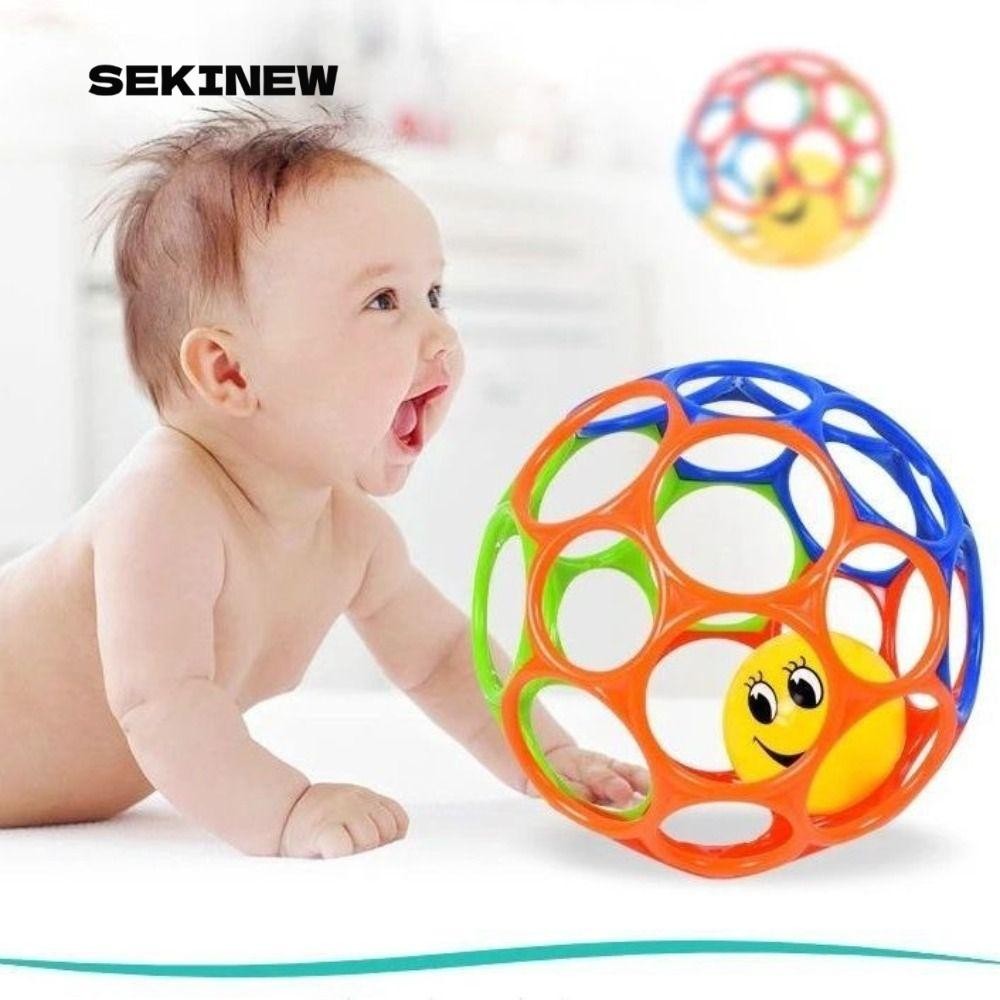 SEKINEW ลูกบอลฝึกความแข็งแรง, Easy-Grap BPA-Free Bright Starts Oball ...