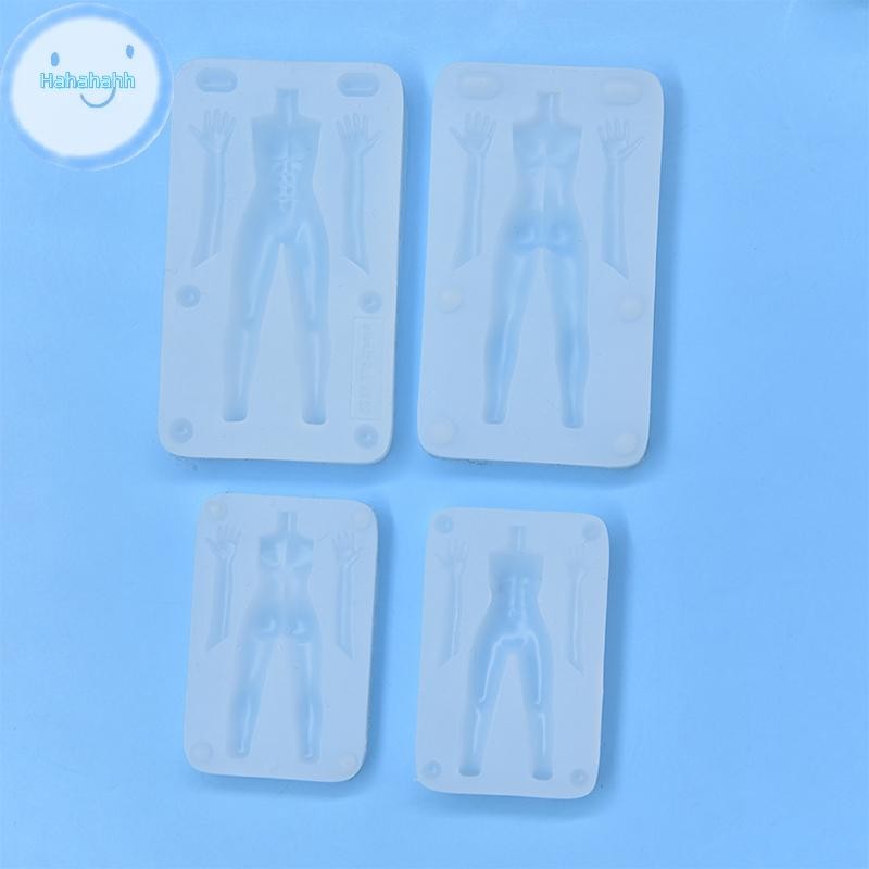 Haha 1 ชุด Polymer Clay ชายตุ๊กตาลําตัวซิลิโคนแม่พิมพ์ Fondant/เรซิ่น ...