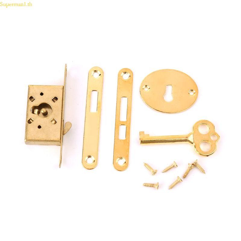 Best Vintage Drawer Lock With for Key Antique Small Box Door Locks ...