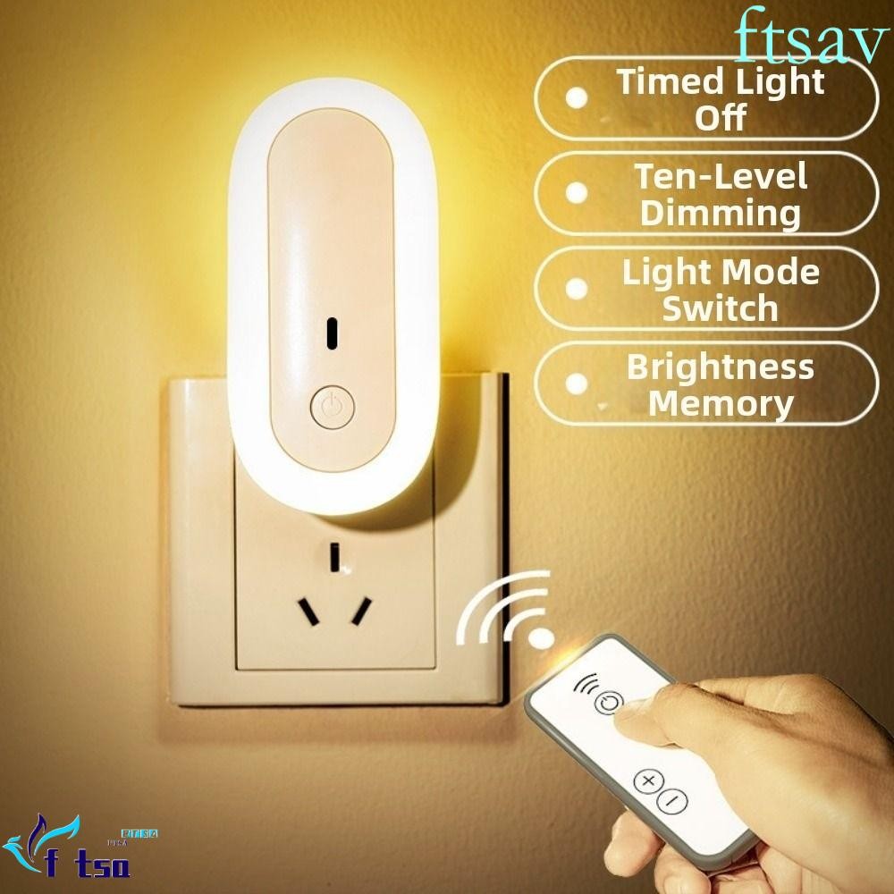 SWIFTSAVER Plug-In Night Light, Low Wattage Wall Plug-In LED Night ...