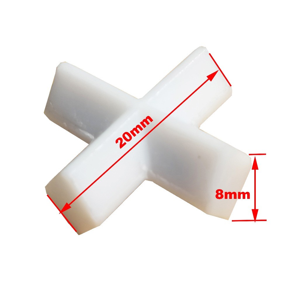 E8x20mm PTFE Stir Bar Magnetic Stirrer Mixer Stir Bars PTFE Cross shape ...