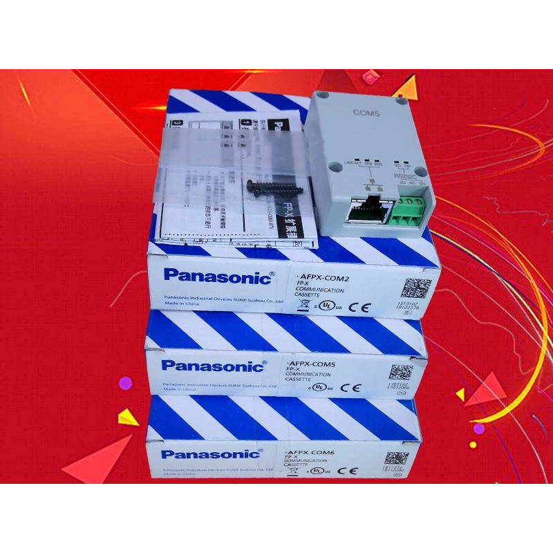 Panasonic PLC โมดูลการสื่อสารพอร์ตการสื่อสาร AFPX-COM1 COM2 COM3 COM4 ...