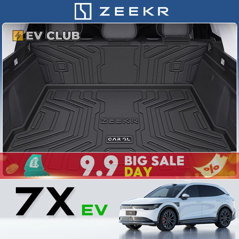 2025 geely zeekr 7x SUV ev รถพิเศษเฉพาะ Trunk Mat TPE เฉพาะ 25 สมาร์ท ...