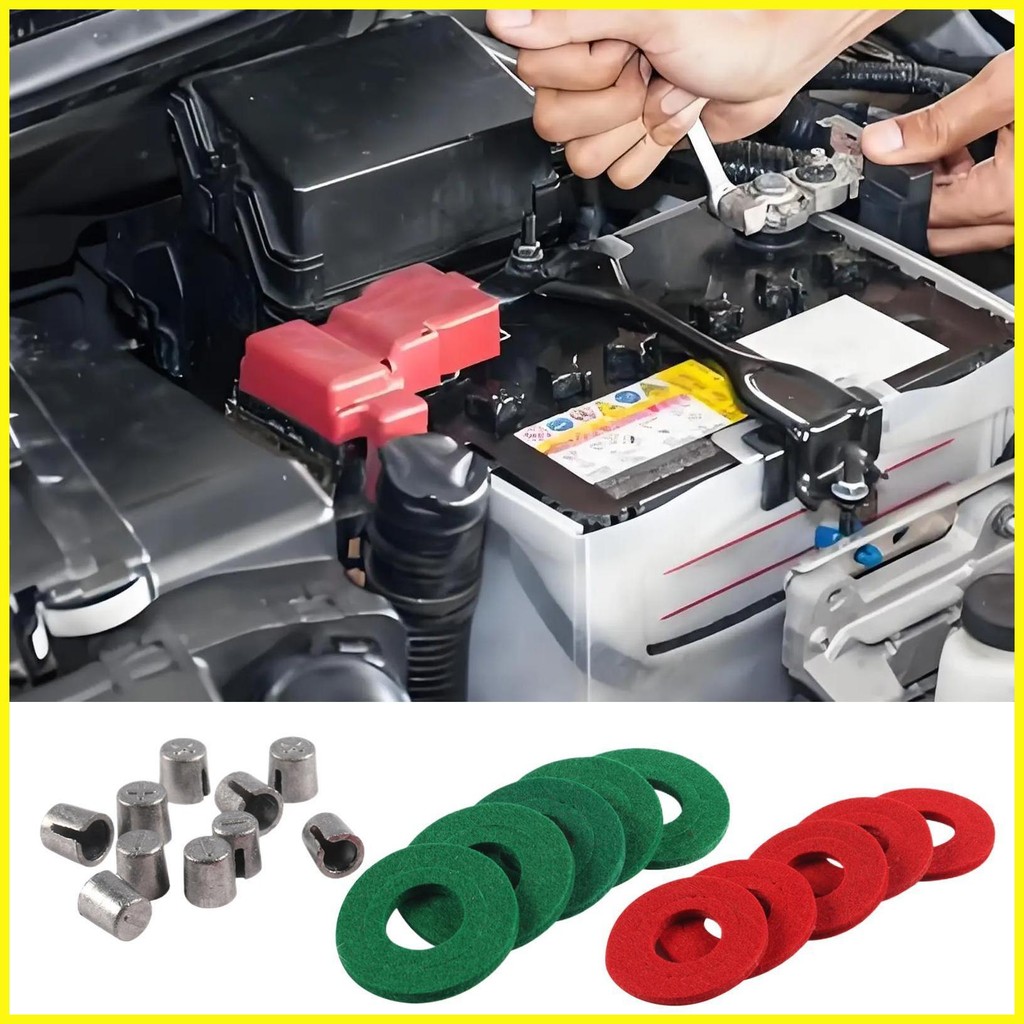 ตะกั่วแบตเตอรี่ Terminal Shims โพสต์แบตเตอรี่ซ่อม Auto Lead Terminal ...