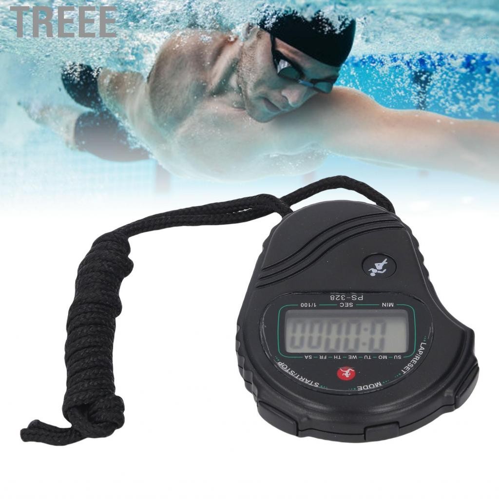Treee Treee-th Water Proof Digital นาฬิกาจับเวลาขนาดใหญ่ตัวจับเวลากีฬาสำหรับการฝึกอบรมการ ...