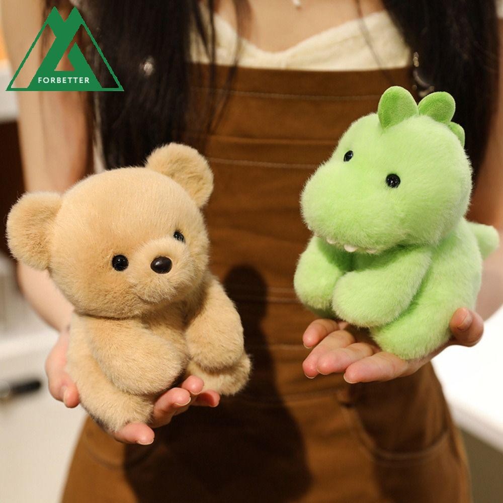 FORBETTER ของเล่นตุ๊กตาไดโนเสาร์, PP ผ้าฝ้ายนั่ง Plush Desktop Buddy ...