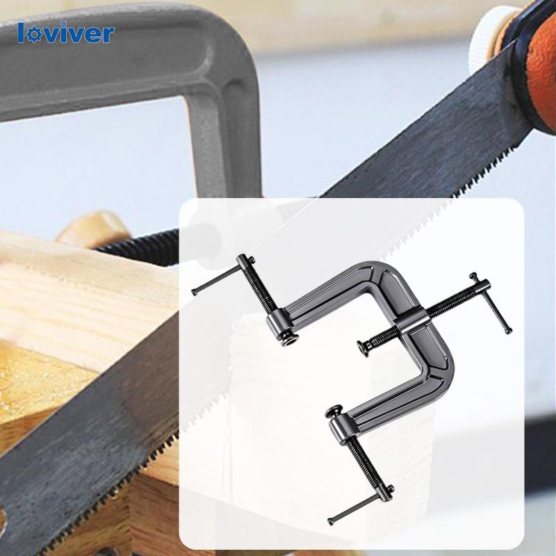 [Loviver] 3 Way Face Clamp Fixing Clip Construction Heavy Duty Building ...