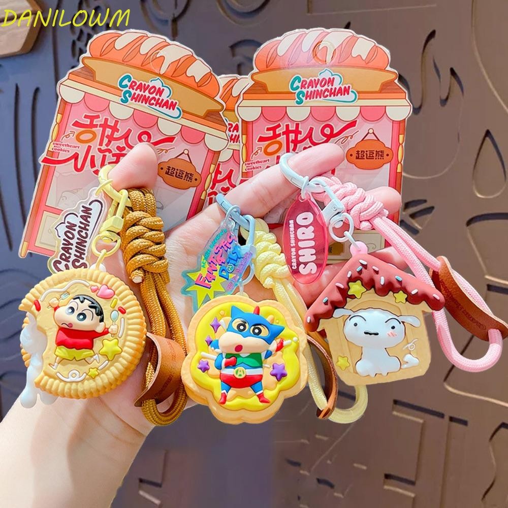 DANILOWM Sweetheart Cookies Bag Pendant, Kawaii อะนิเมะตุ๊กตา Crayon ...