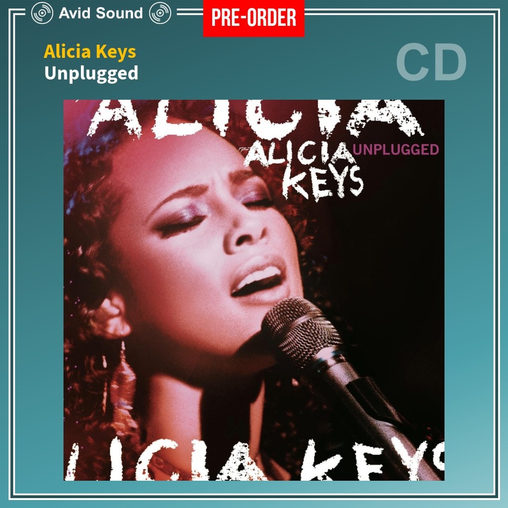 Pre-Order CD แผ่นซีดี Alicia Keys Unplugged ใหม่ ซีล Alicia Keys CD ...
