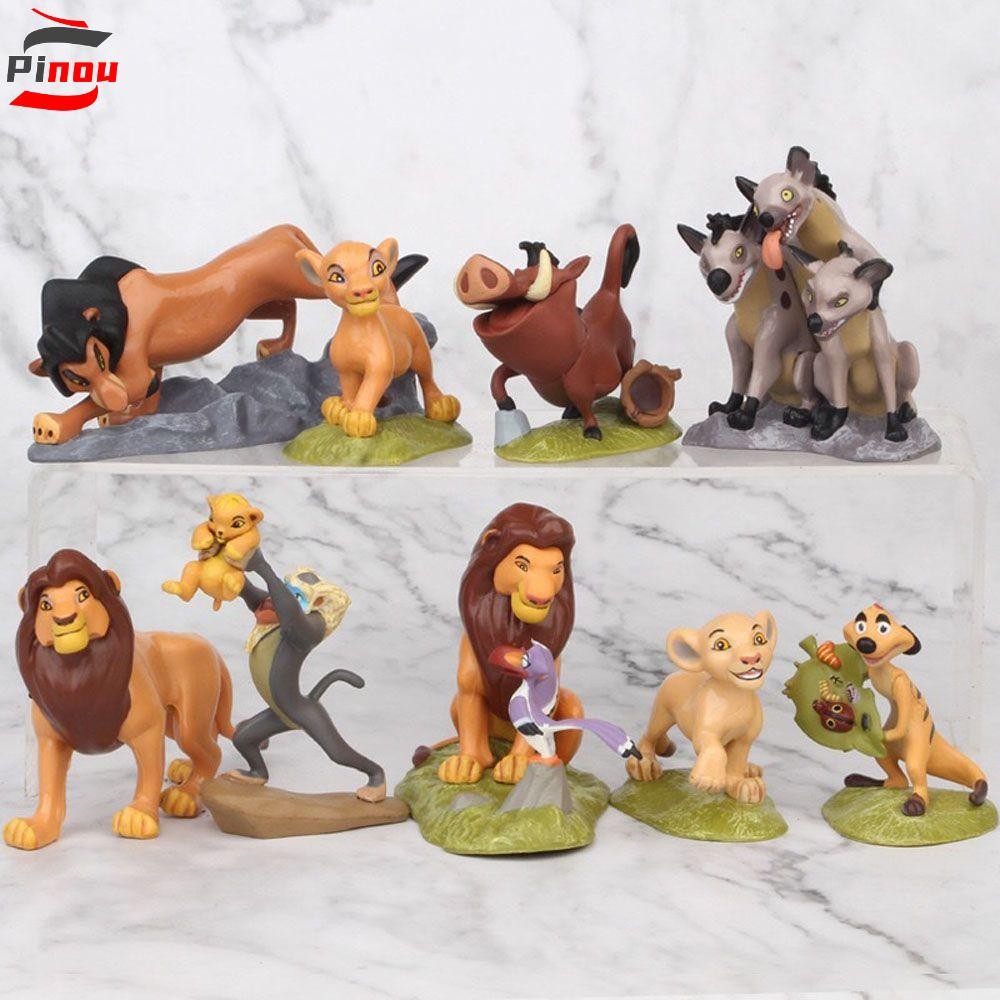 PINOU ตุ๊กตาชุดของขวัญ Miniatures สะสม lion king ตัวเลขของเล่น | Shopee ...