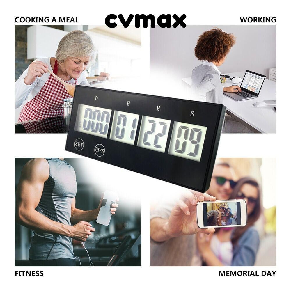 CVMAX Electronic Timer ทำจากวัสดุABS ทนทาน เครื่องจับเวลาดิจิตอลสำหรับนับเป้าหมาย | Shopee Thailand